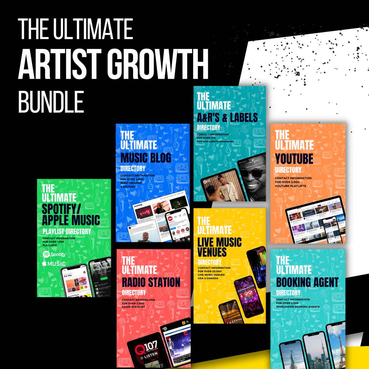 THE ULTIMATE ARTIST GROWTH BUNDLE – Q Music Promotions